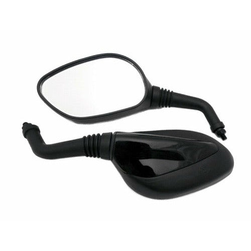 Universal Mirror Set, 8mm RH/RH Thread - BLACK